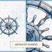 Nautical Marine Themed Watercolor Clipart Bundle HQ - Etsy