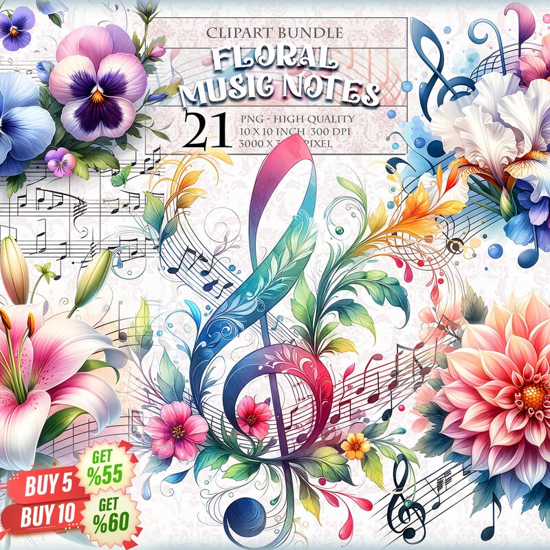 Music Paper Flowers - Etsy