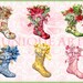 Christmas Stocking, Winter Themed Watercolor Clipart Bundle, HQ ...