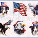4th of July Animals / Independence Day / Patriotic - Etsy