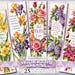 Spring Animals Bookmarks, Watercolor Digital Sheets, 2x6,3 Inch 20 ...