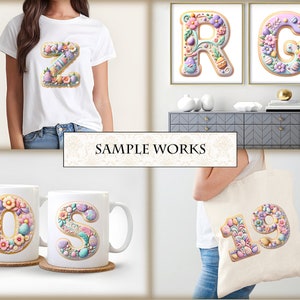 Easter Alphabet and Numbers, Clipart Bundle, 36 HQ Printable ...