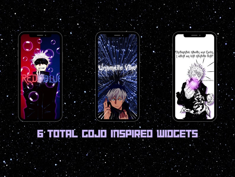 Gojo Satoru Phone Theme Bundle - Etsy