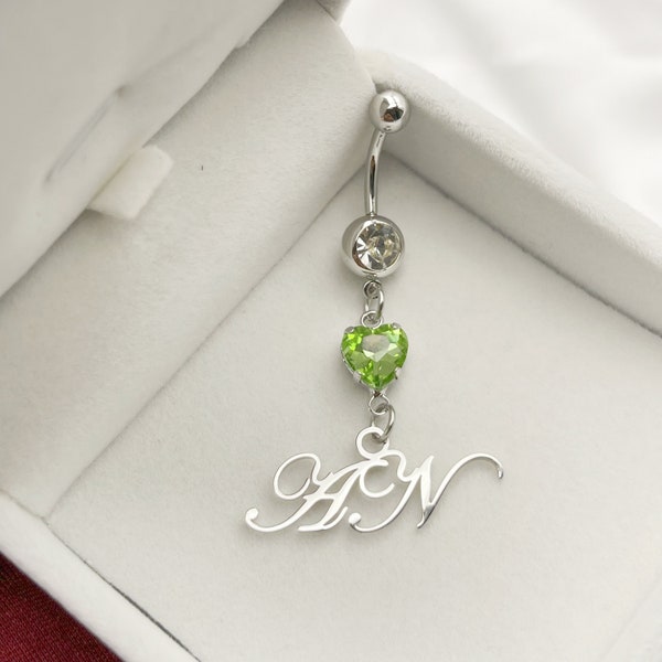 Rose Belly Ring - Etsy