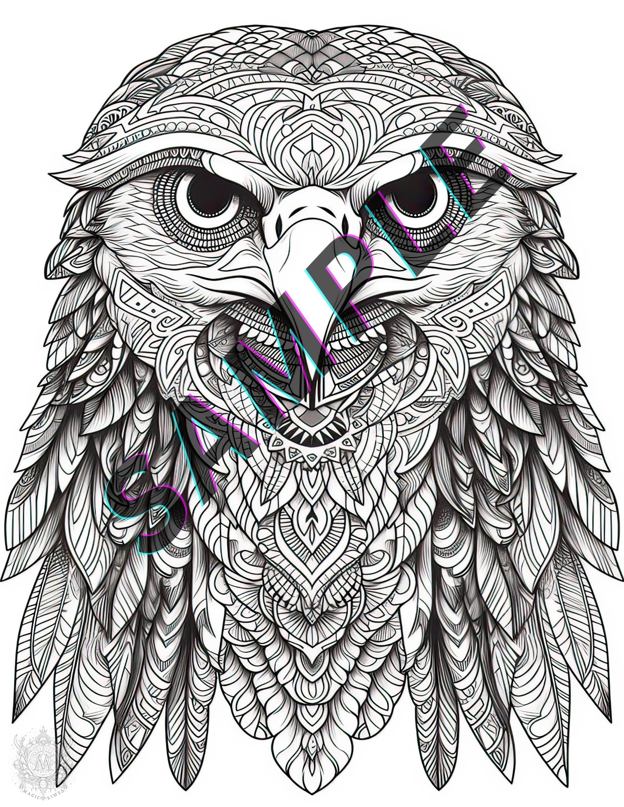 Animal Mandalas 10 Exquisite Adult Coloring Pages Featuring Stunning ...