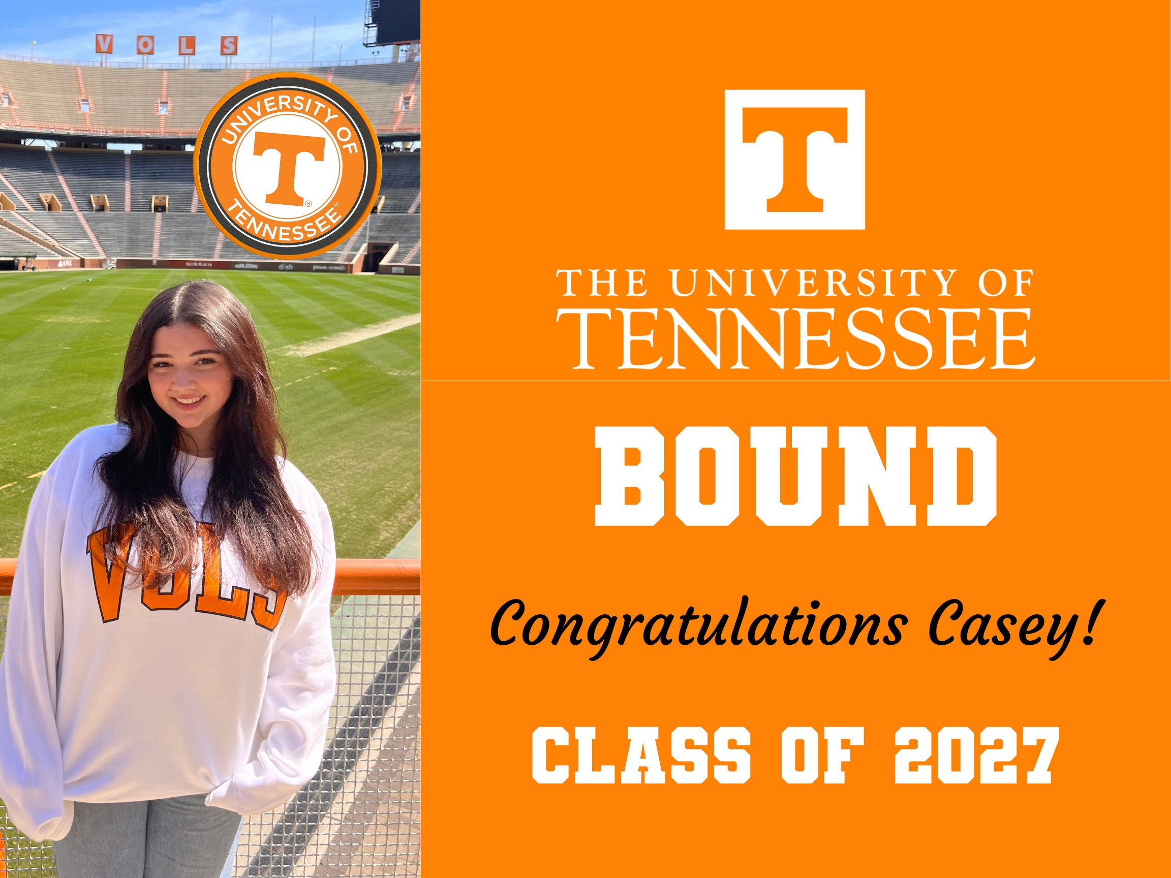 College Bound Lawn Signs - Etsy