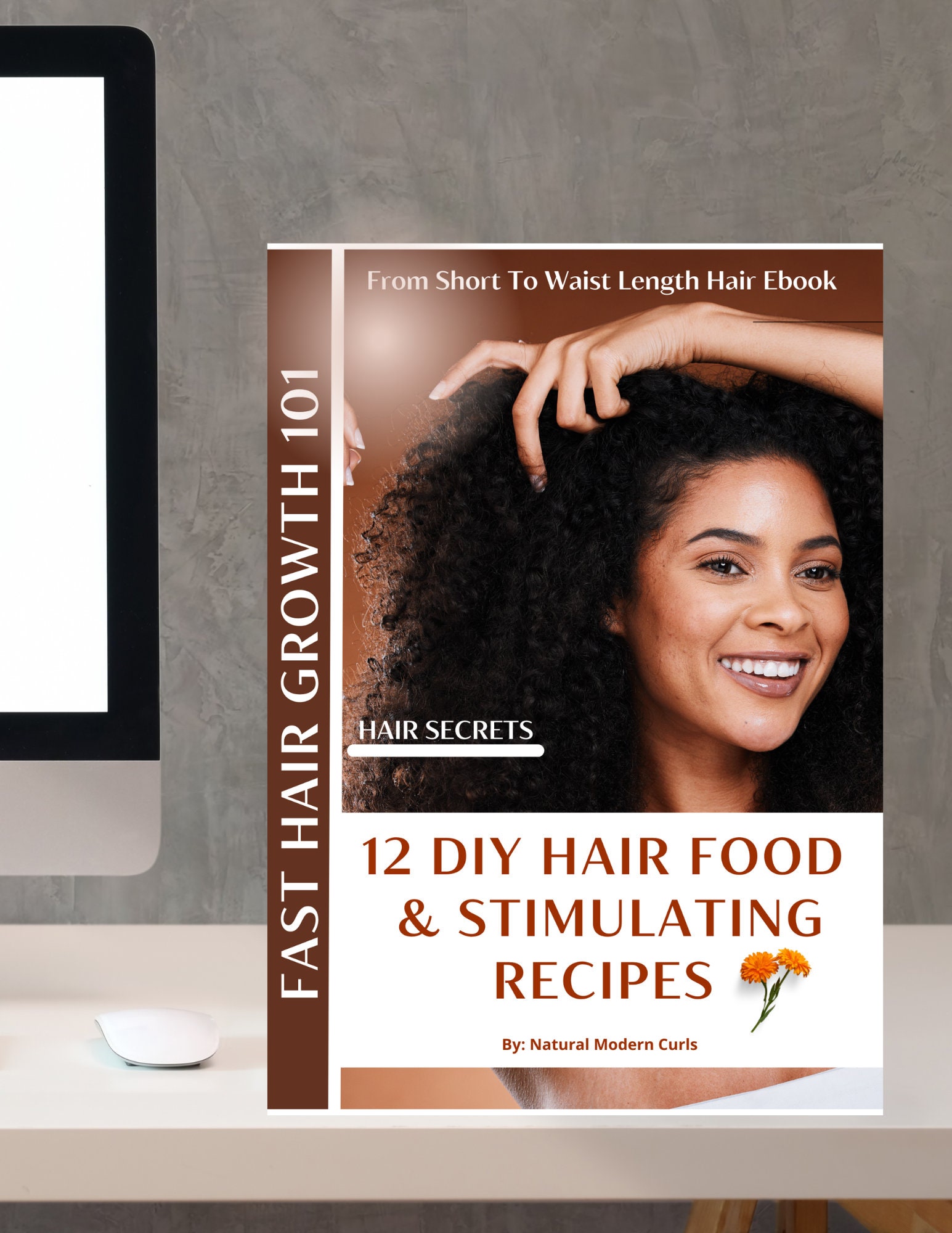 Natural Hair E-book Growth Stimulating Recipes 101, Best Hair Growth ...
