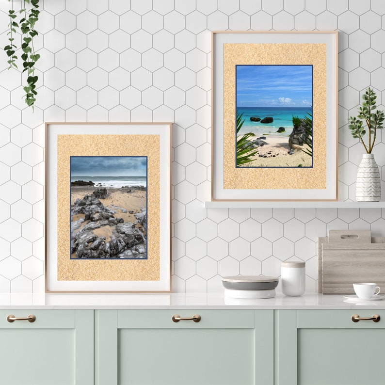 Rocky Beach Scenes Wall Art Set of 4 Printable in 4 Sizes - Etsy