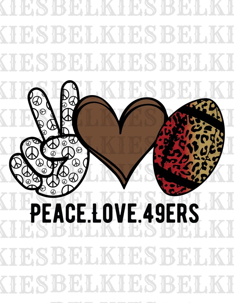 San Francisco 49ers Sublimation Png File,sf Football Png,49ers Svg ...