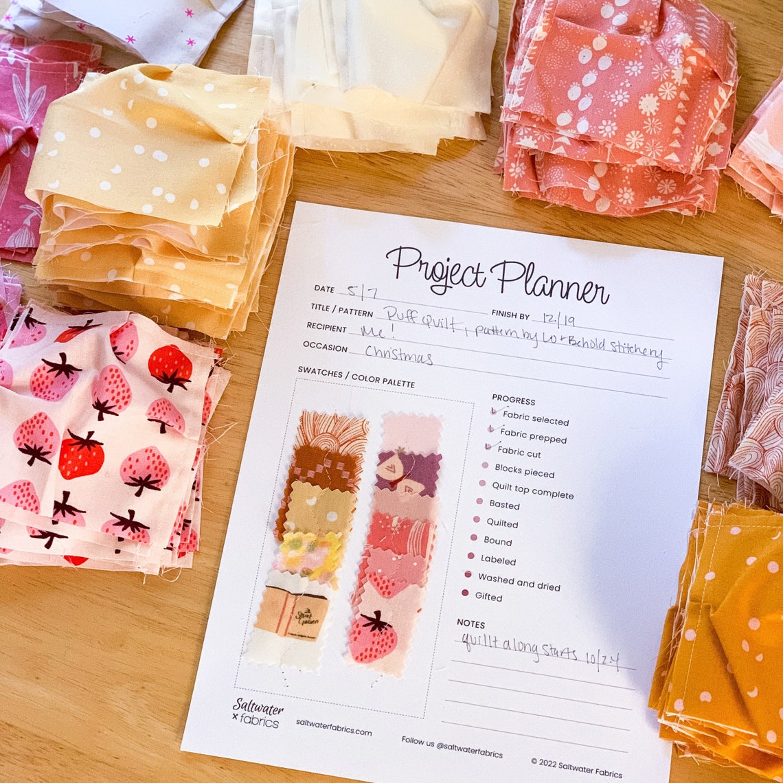 Printable Project Planner - Etsy