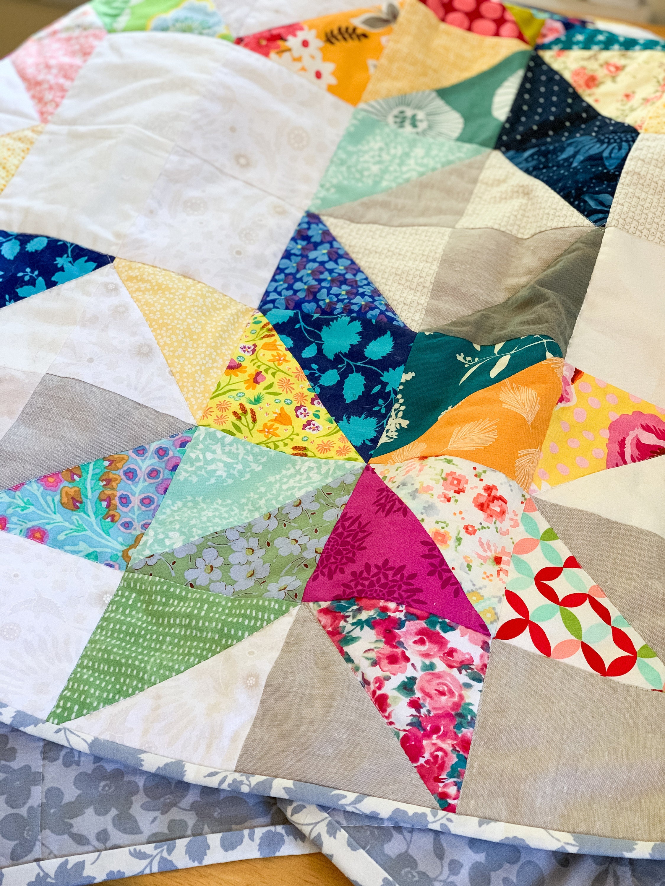 Scrappy Stars Throw Quilt Pattern, Beginner Friendly (PDF Download) - Etsy