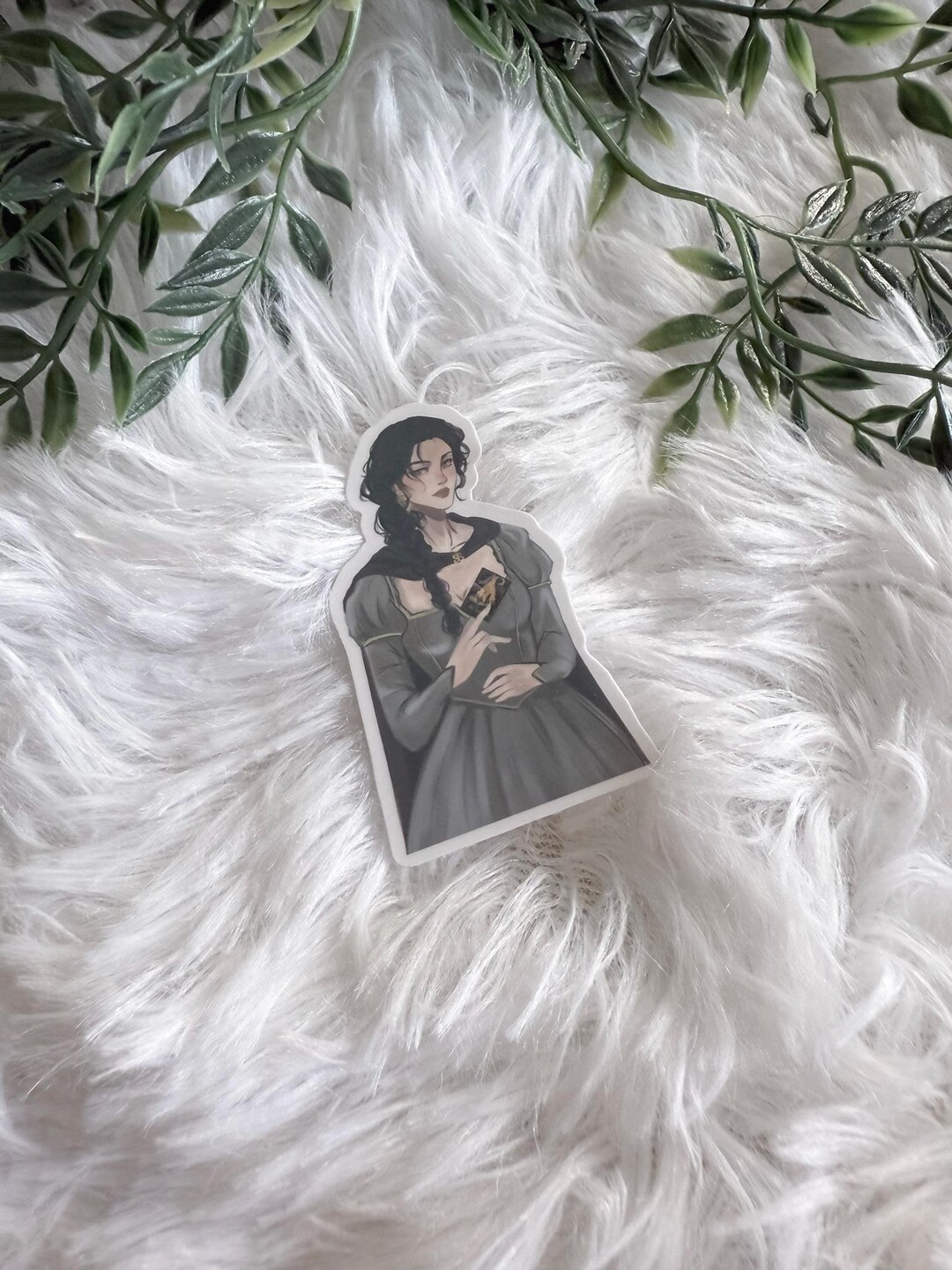 Elspeth Spindle Sticker | One Dark Window | Rachel Gillig - Etsy