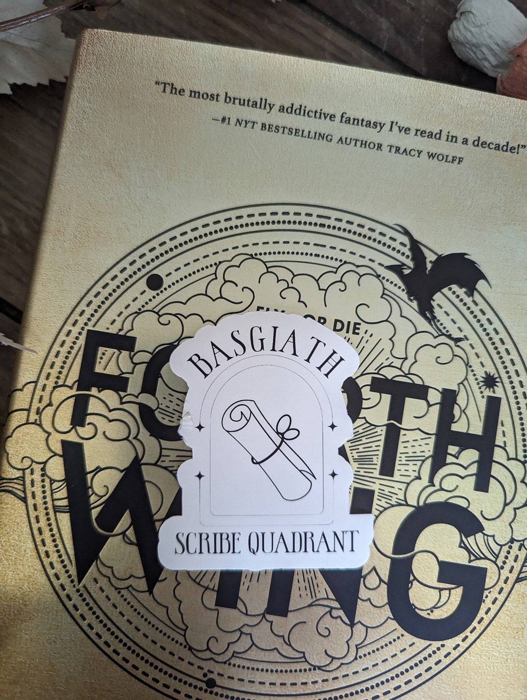 Basgiath Scribe Quadrant Sticker - Etsy