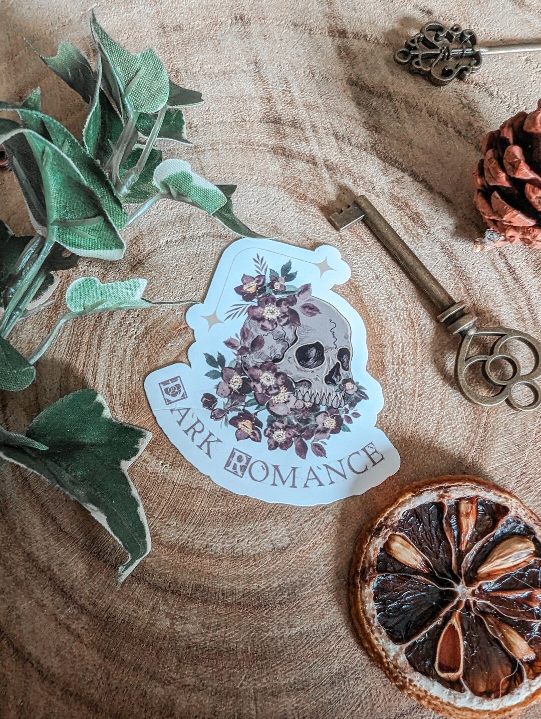 Dark Romance Reader Sticker - Etsy