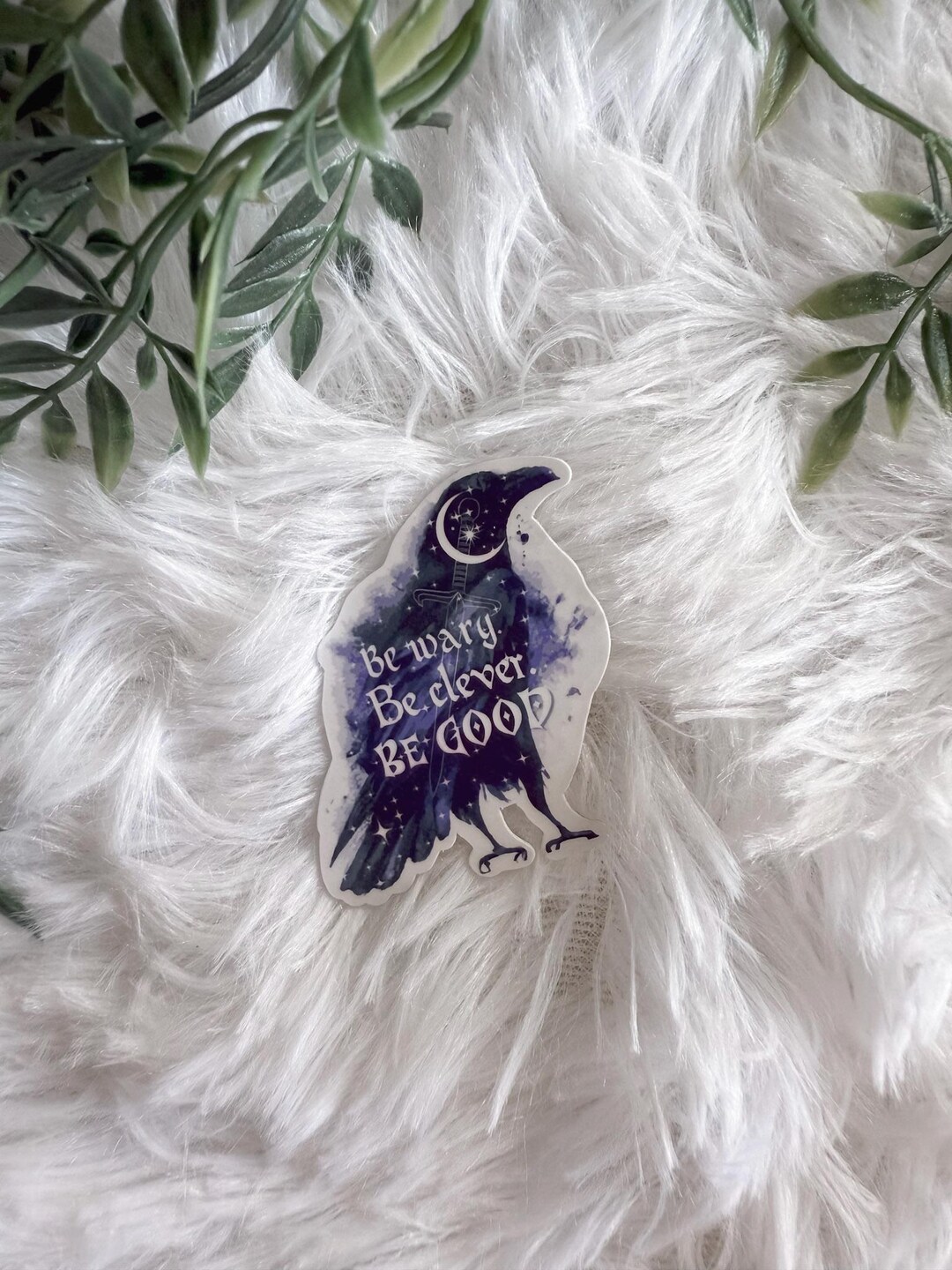 Be Wary Be Clever Be Good Sticker One Dark Window Rachel Gillig - Etsy