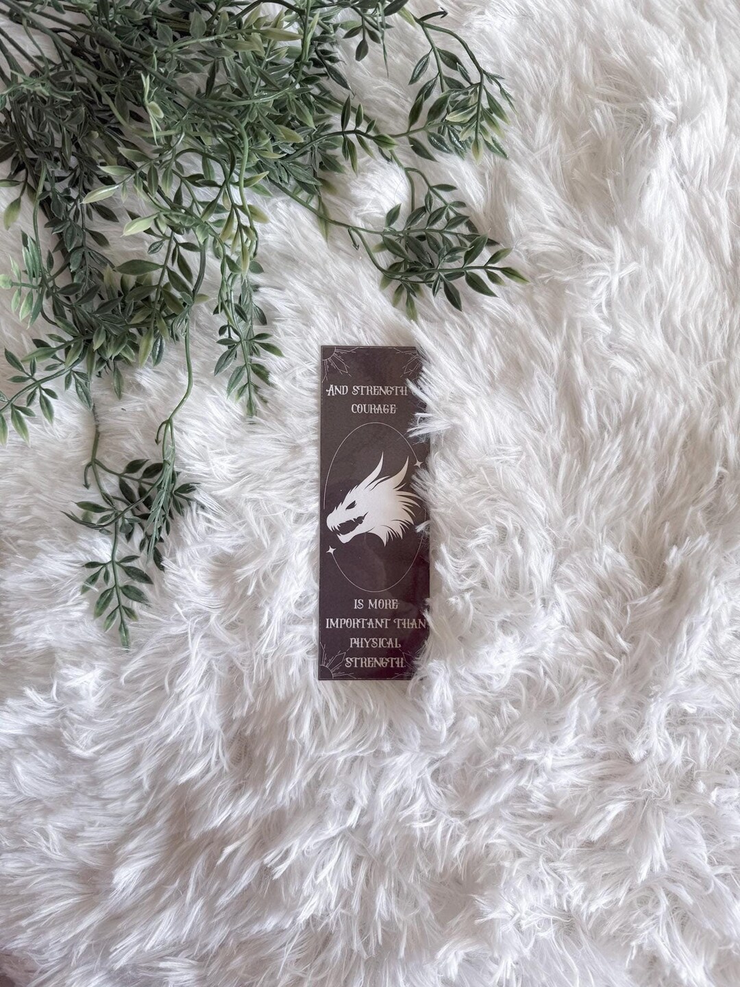 Strength of Courage Bookmark Fourth Wing Rebecca Yarros - Etsy