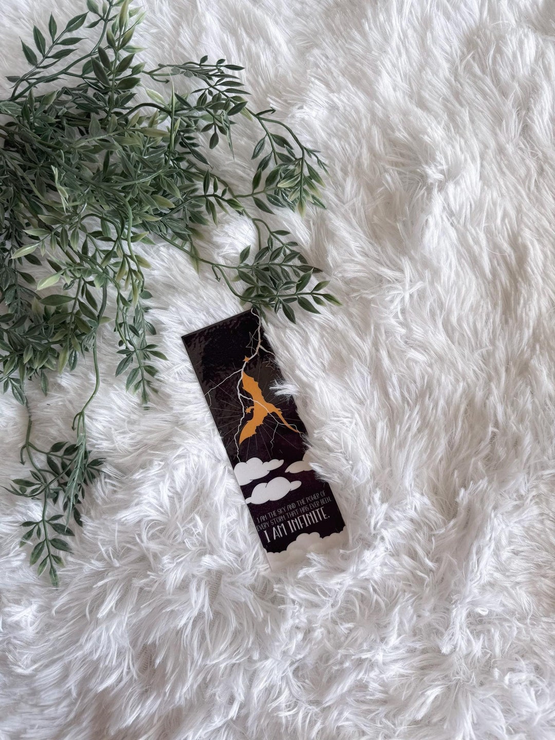 I Am Infinite Bookmark | Fourth Wing | Rebecca Yarros - Etsy