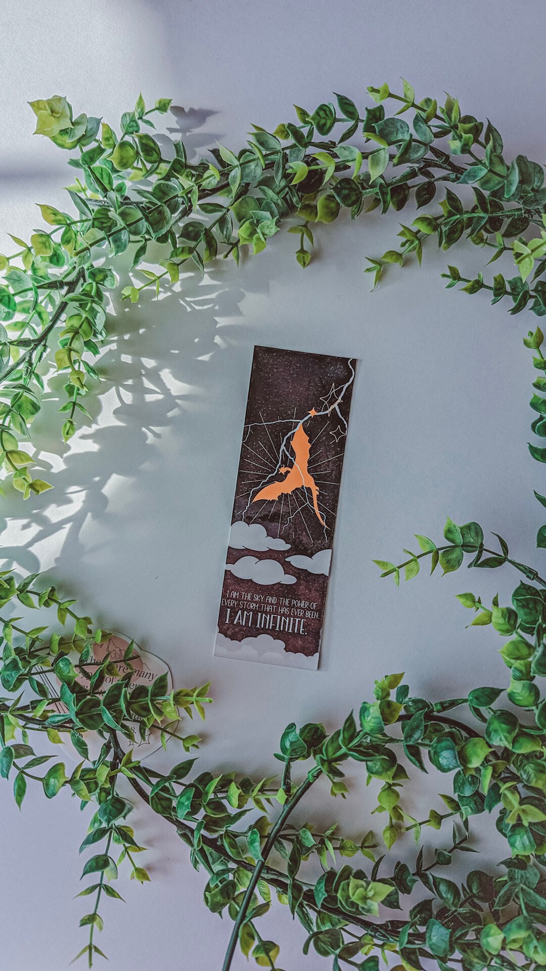 I Am Infinite Fourth Wing Bookmark - Etsy