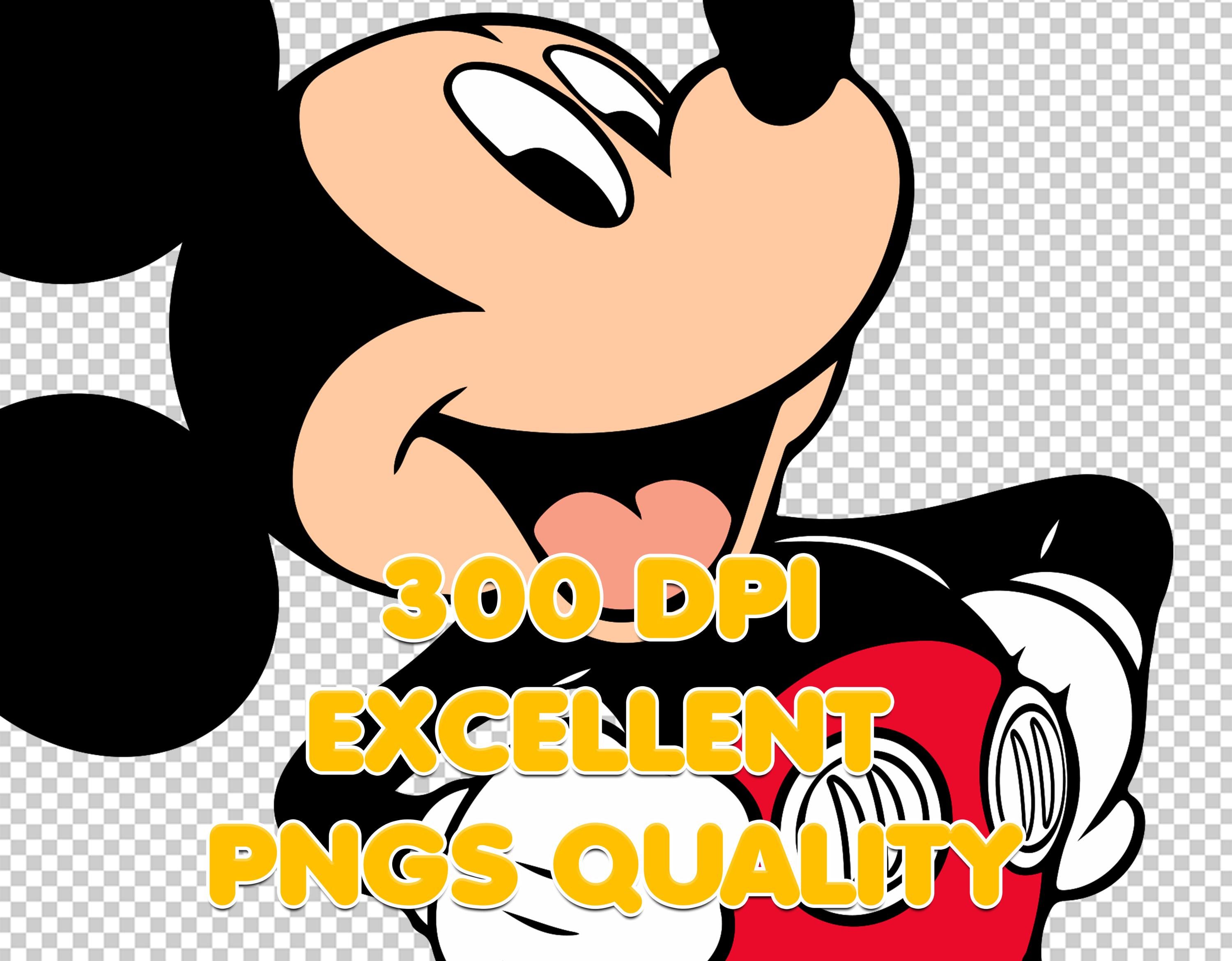 Mickey Bundle, Svg, Png, Pdf, Dxf, 25 Designs, Digital Mickey Mouse ...