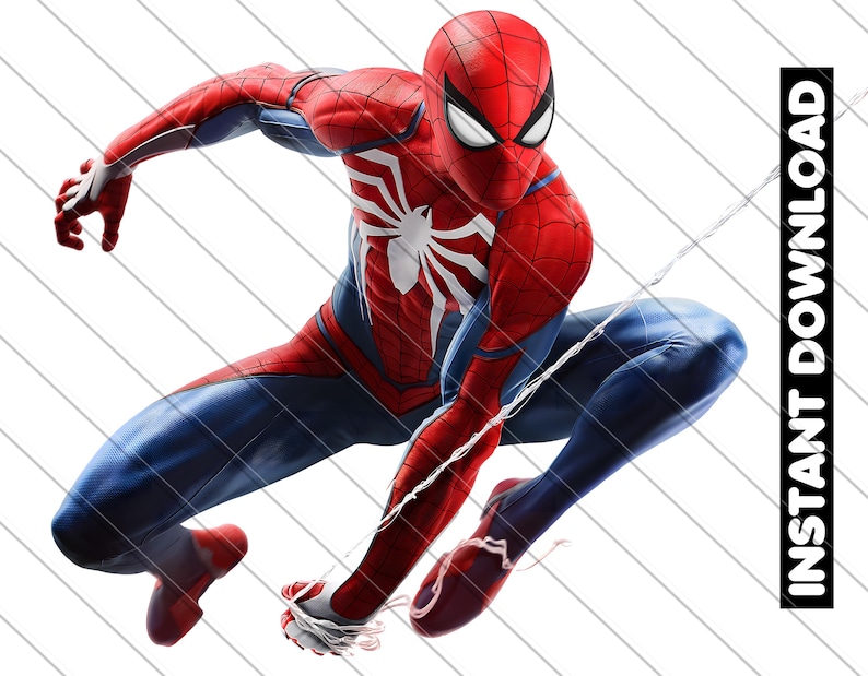 Spider-man Red Suit PNG Clipart: Superhero Digital Art (digital ...