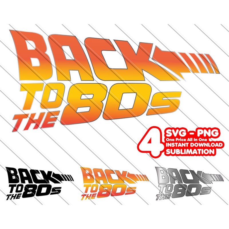 80s Svg File - Etsy