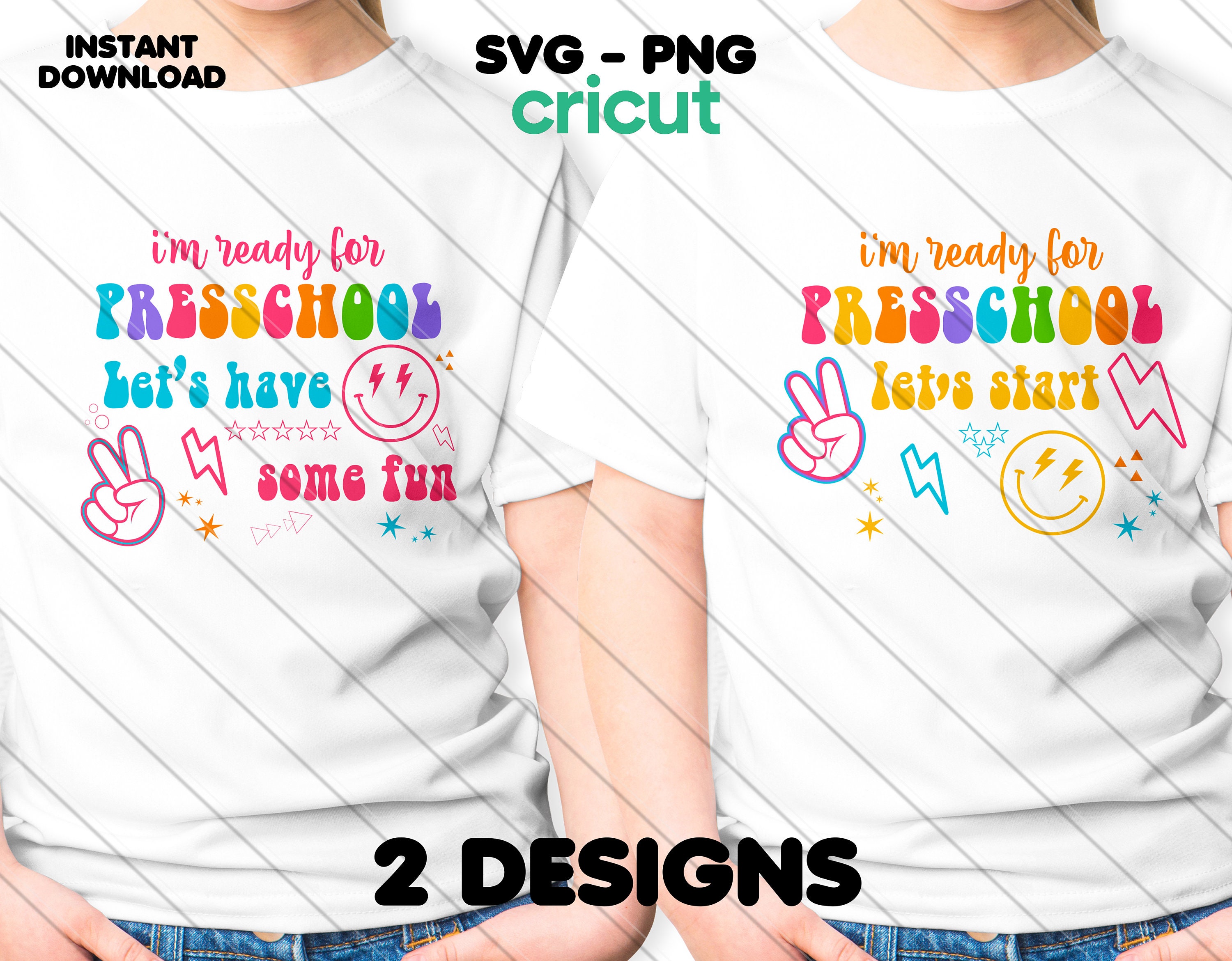 First Day of Preschool Svg, Png, Svg for Cricut - Etsy