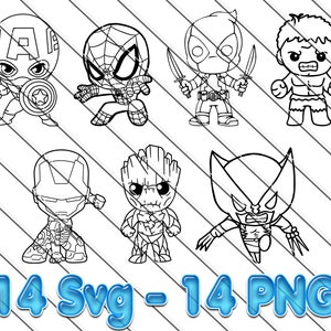 Superhero Svg, Baby Superhero Cricut Vector Bundle, Superhero DIY, Cut ...