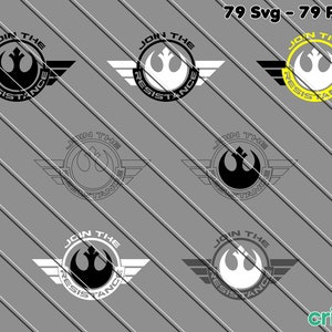 Star Wars Svg, Star Wars Symbols Logos Rebel Alliance, Galactic Empire ...