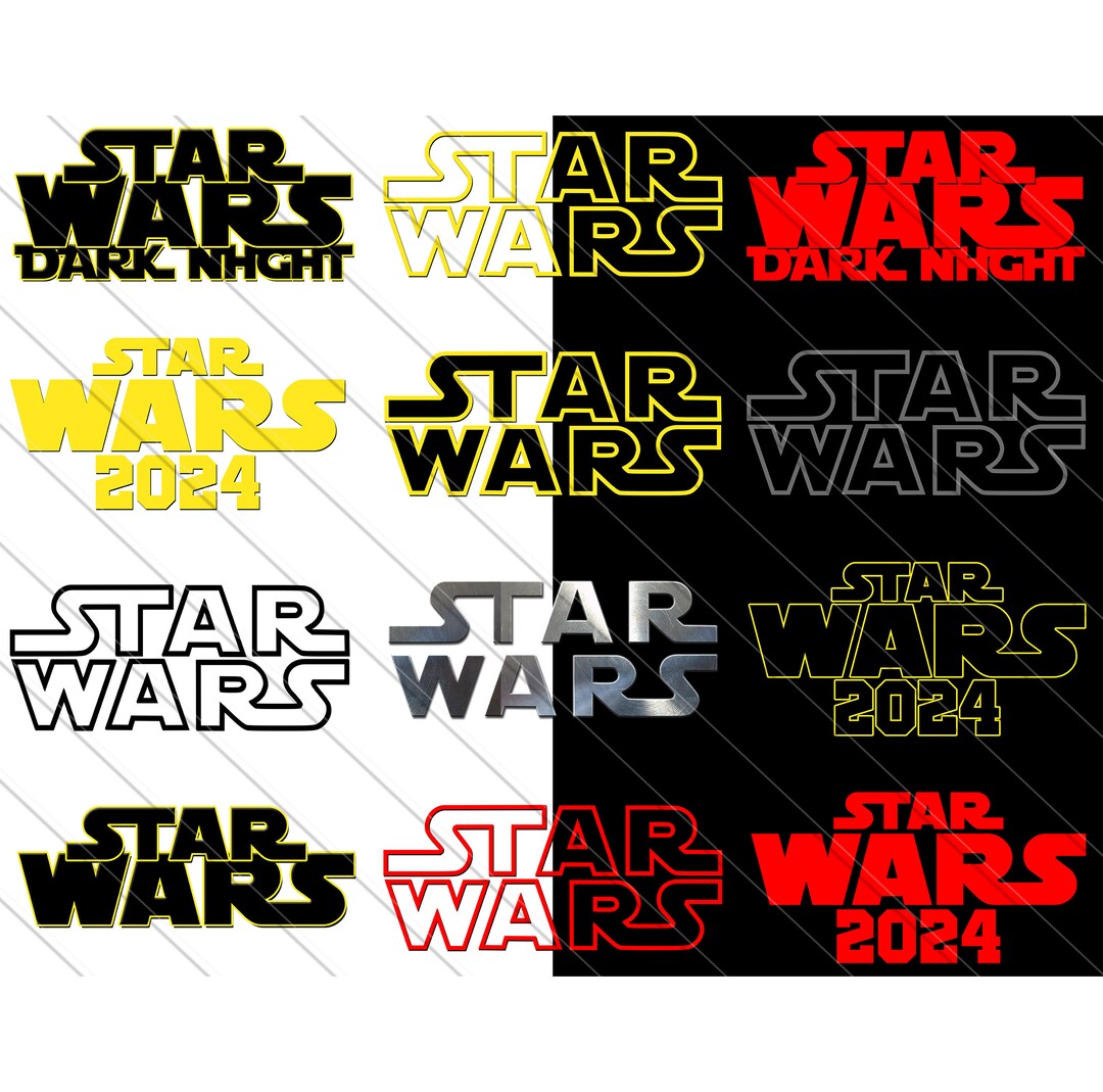 Star Wars Logos PNG Bundle: Rebel Alliance & Galactic Empire (digital ...