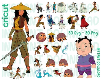 Raya and the Last Dragon Images in SVG and PNG - Etsy