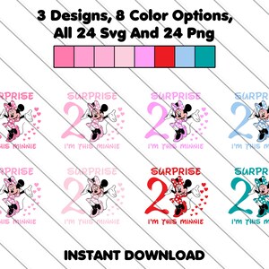 I'm This Minnie Svg, Png, Minnie Mouse Svg, Birthday Svg, Minnie My 2nd ...