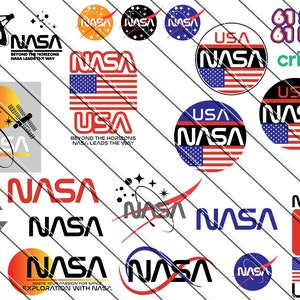 NASA Logo Collection, Nasa Svg, Nasa Logos, Space, Svg for Cricut, Png ...