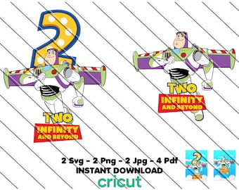 Two Infinity and Beyond SVG - Etsy