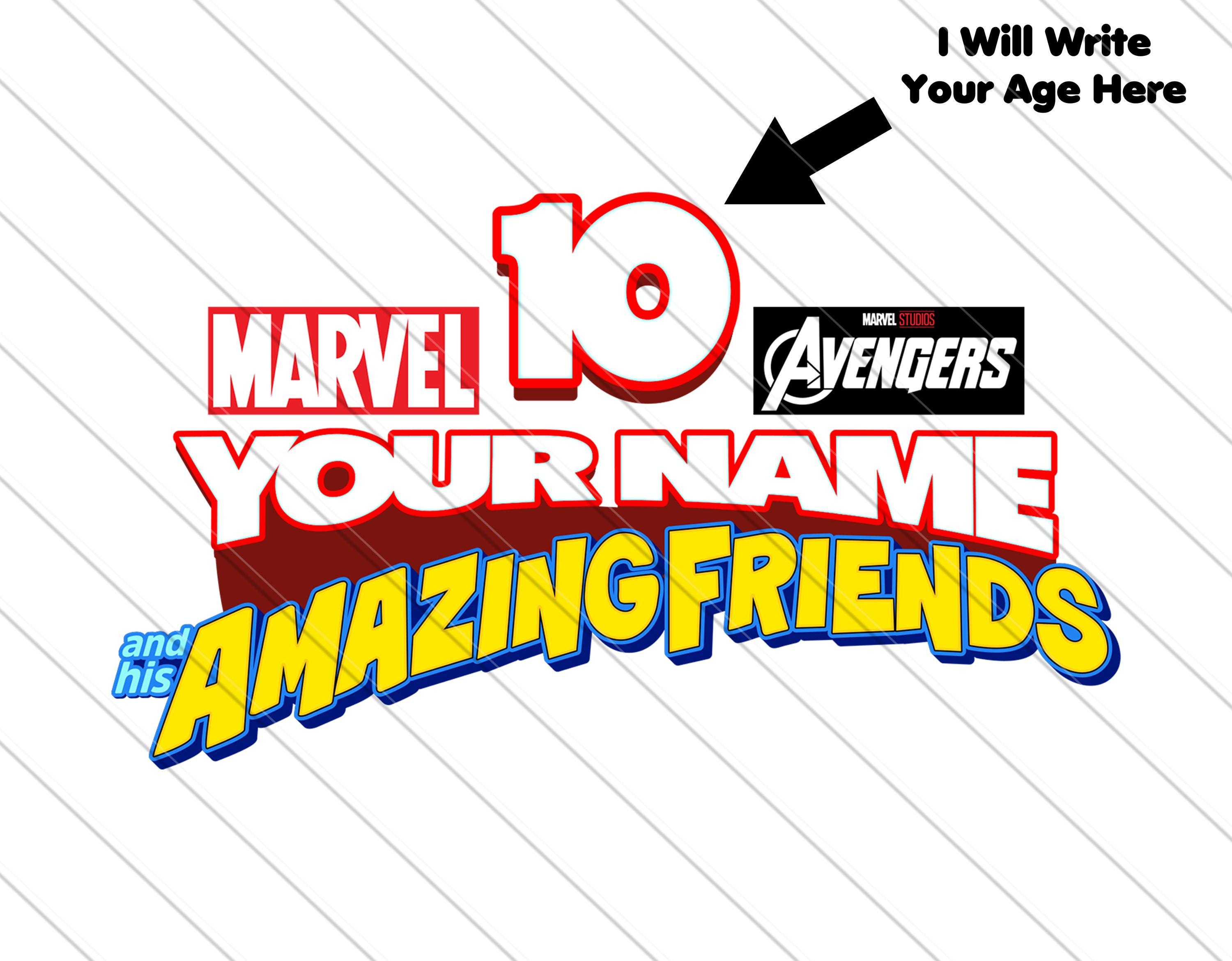 Personalized Spidey and His Amazing Friends Png, Matching Family ...