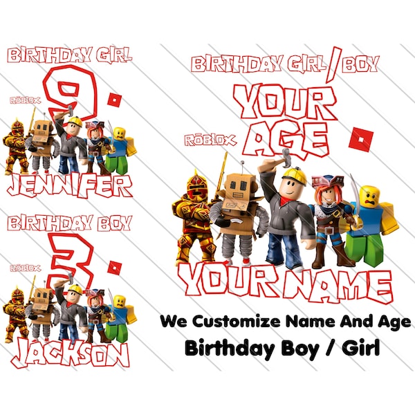 Roblox T Shirts for Girls - Etsy