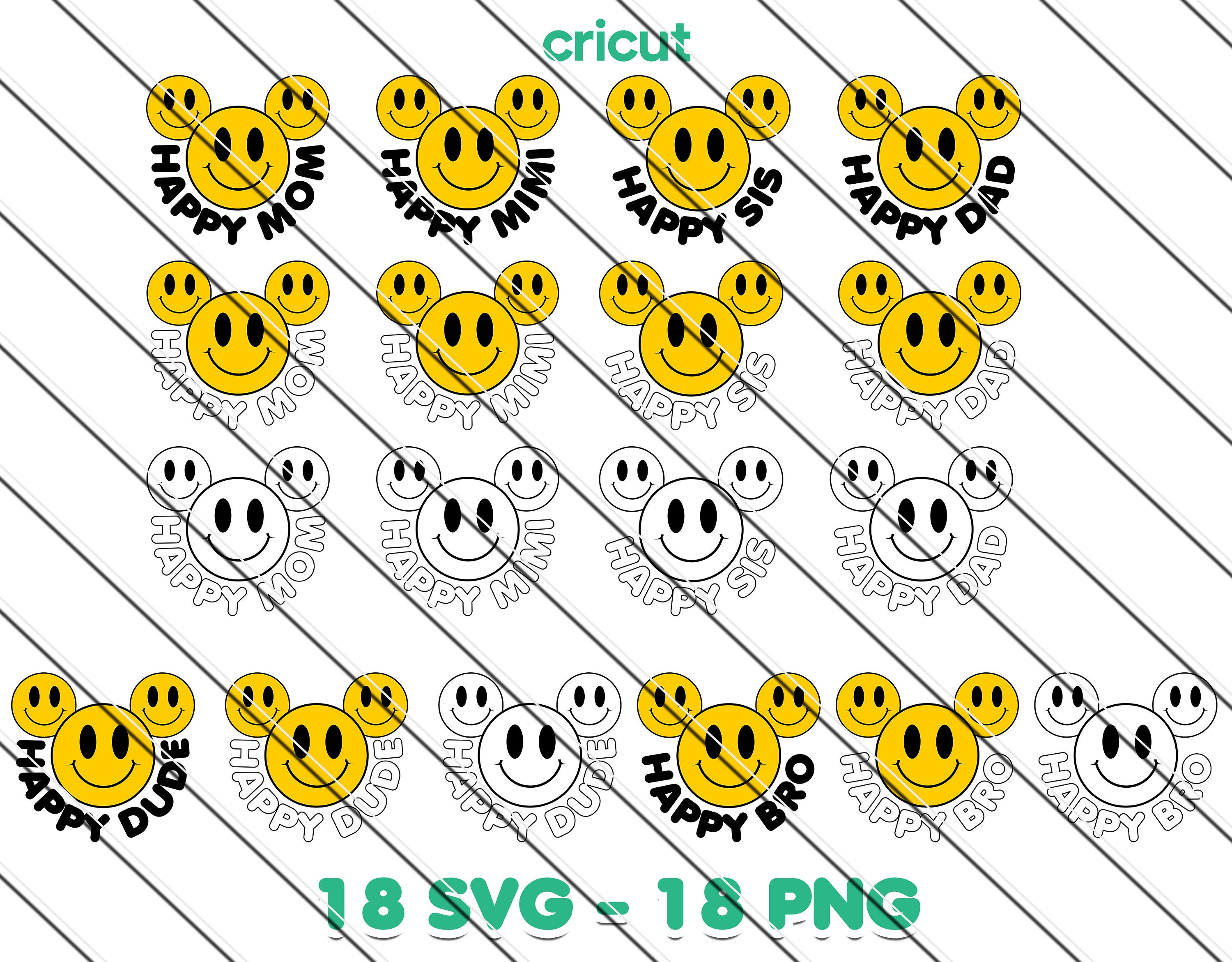 One Happy Dude Svg Bundle Png Bundle Matching Family - Etsy