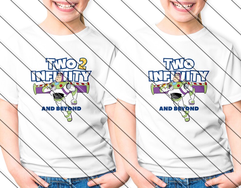 Two Infinity and Beyond Svg, Png, Pdf, Toy Story Svg, Digital Download ...