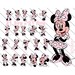 Minnie Mouse SVG PNG Clipart Bundle (digital Download) - Etsy