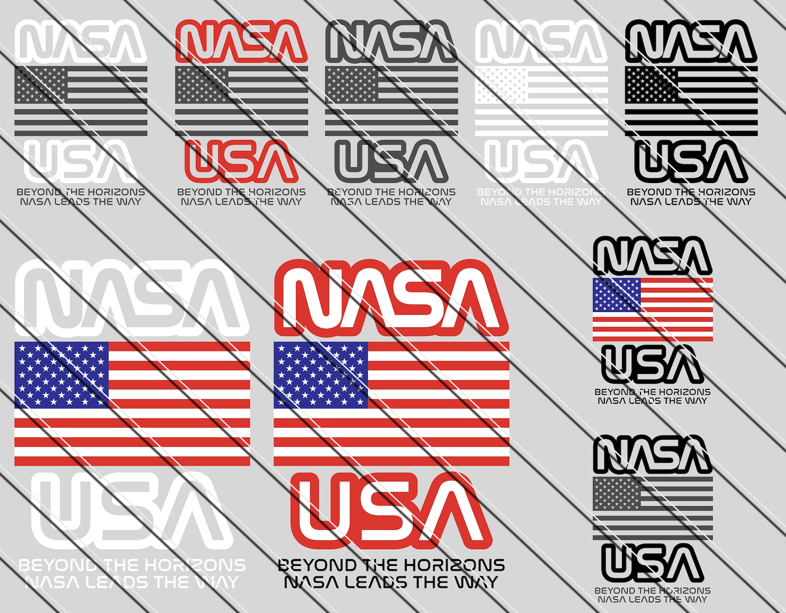 NASA Logo Collection, Nasa Svg, Nasa Logos, Space, Svg for Cricut, Png ...