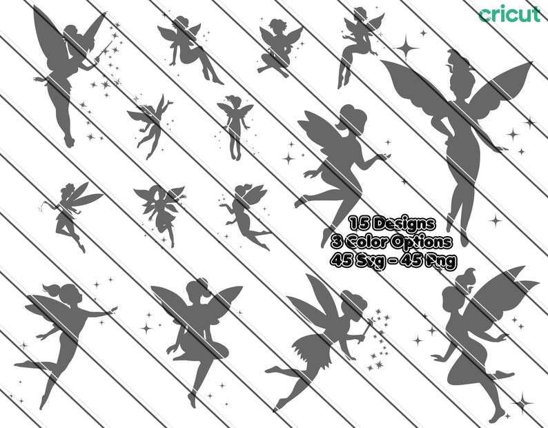 Tinkerbell SVG Bundle, Tinker Bell Svg, Png - Etsy