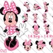 Minnie Mouse SVG PNG Bundle, 14 Files (digital Download) - Etsy