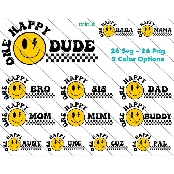 One Happy Dude Font - Etsy
