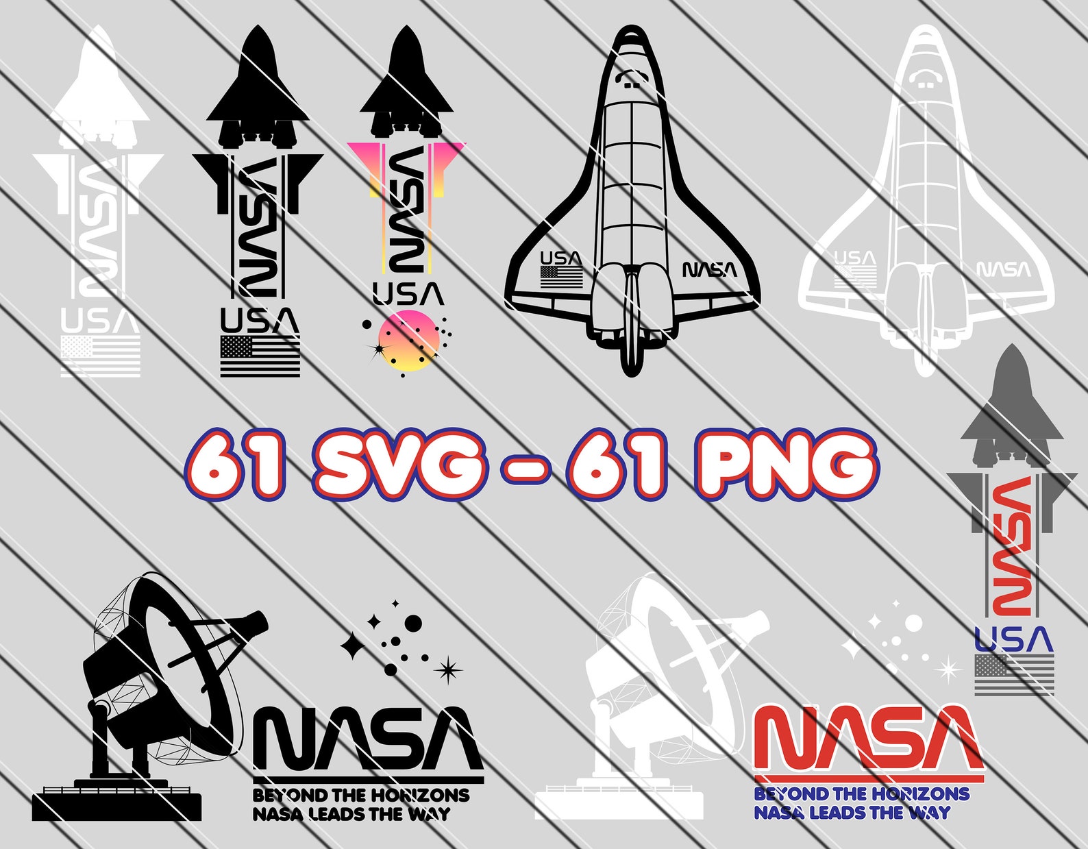 NASA Logo Collection, Nasa Svg, Nasa Logos, Space, Svg for Cricut, Png ...