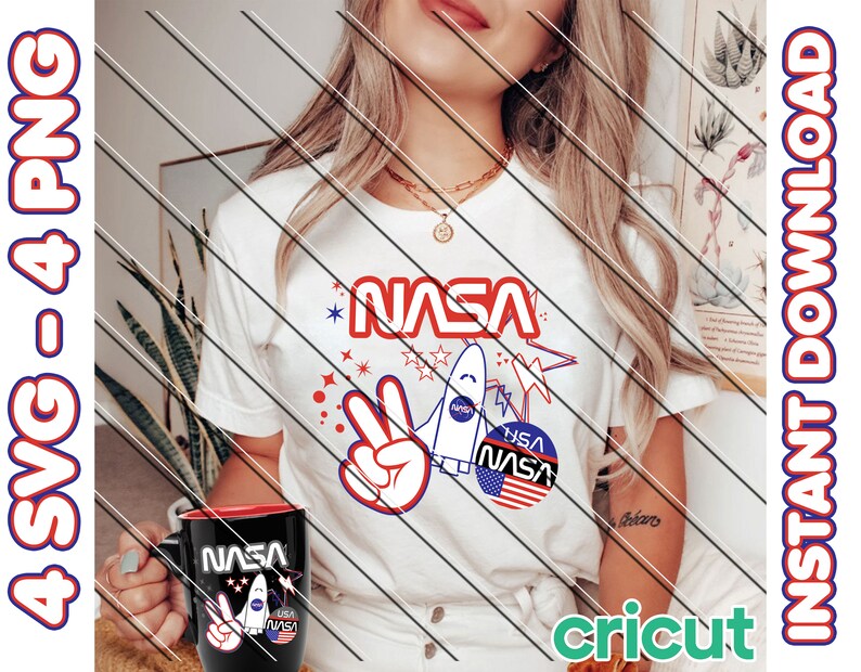 Nasa Svg Nasa Logos Space Svg for Cricut Png Space Png - Etsy