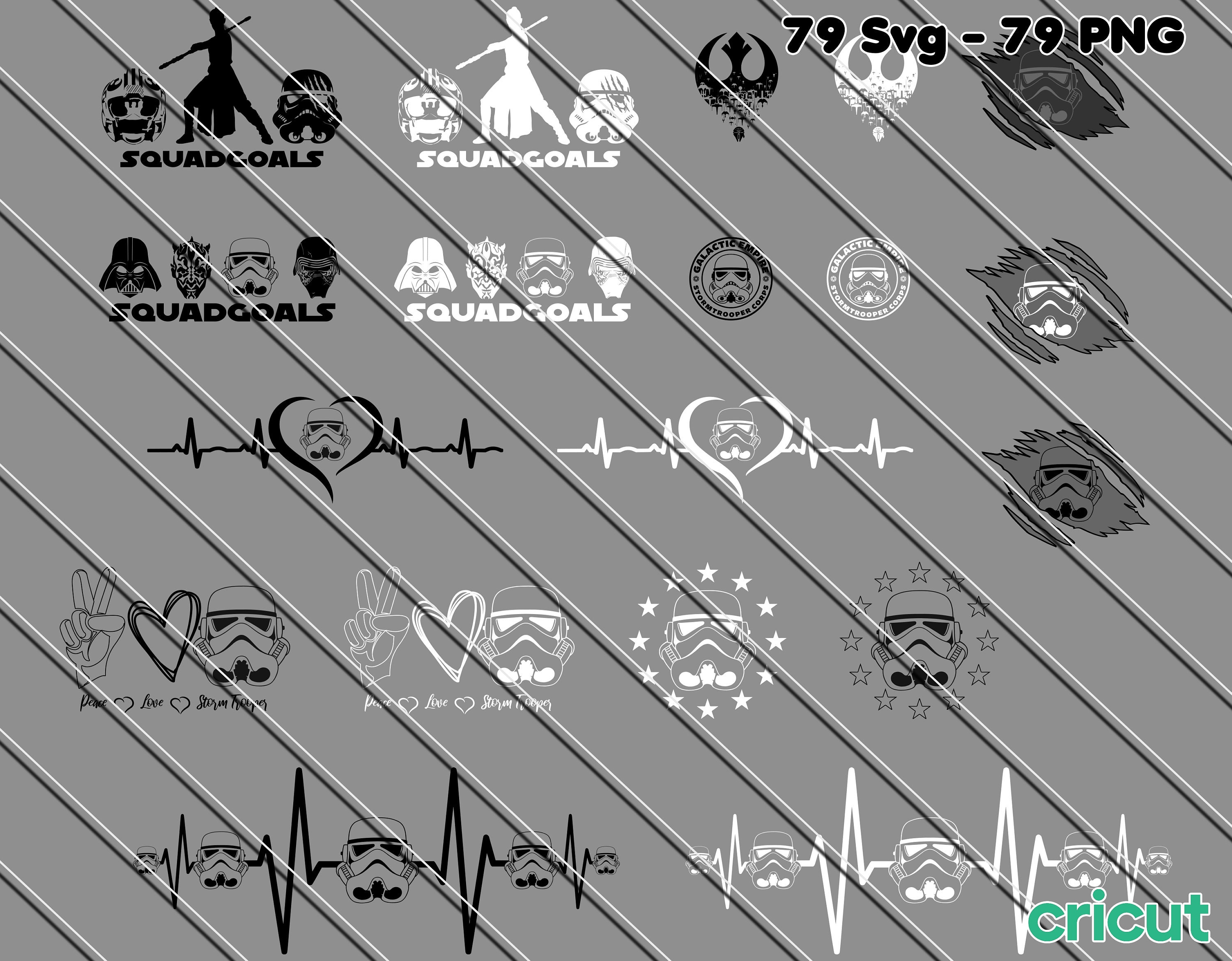 Star Wars Logos SVG: Rebel Alliance, Galactic Empire (79 SVG/PNG ...