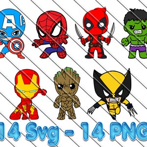 Superhero Svg, Baby Superhero Cricut Vector Bundle, Superhero DIY, Cut ...
