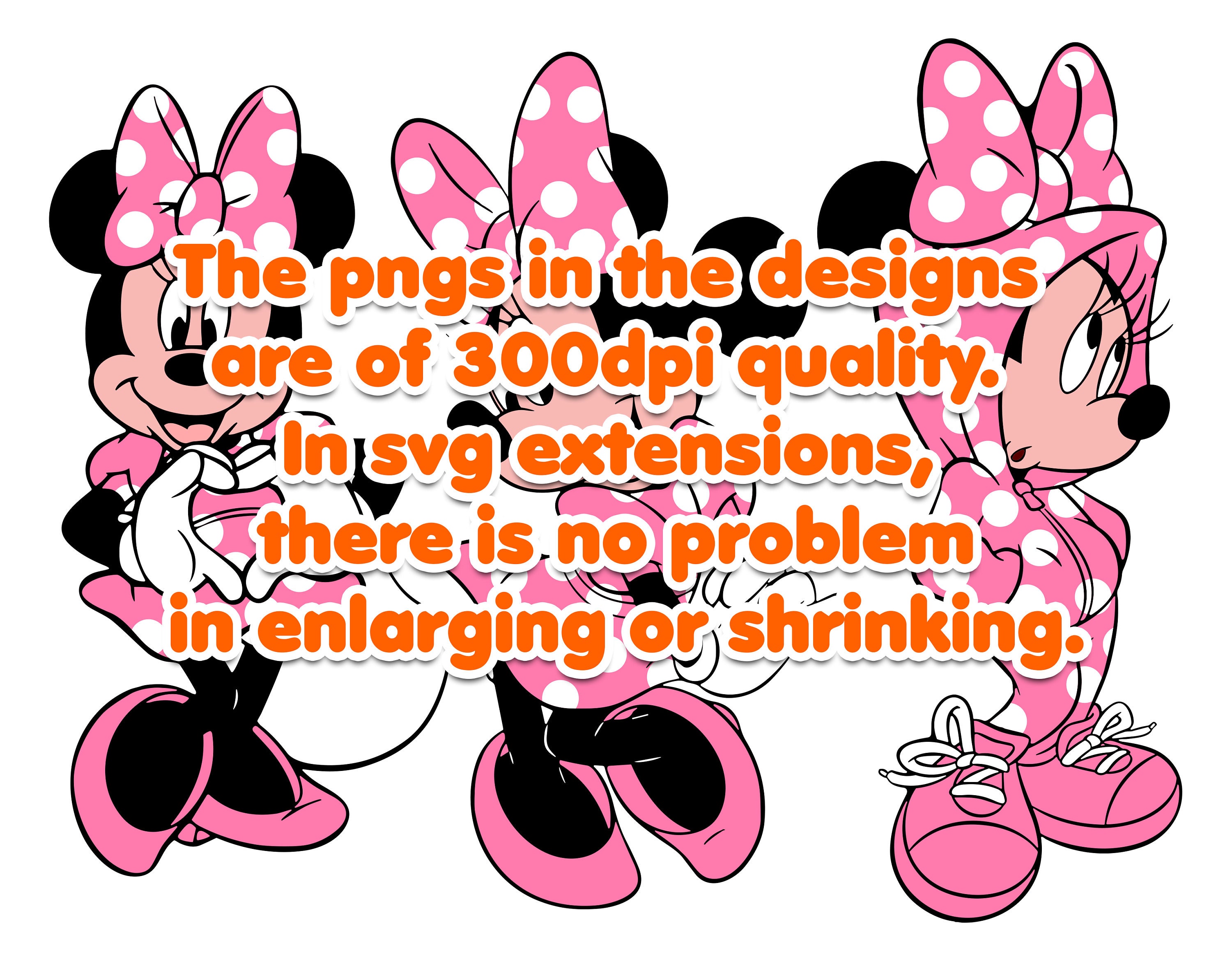 Pink Minnie Mouse Svg, Minnie Mouse for Cricut, Minnie Mouse Png,svg - Etsy
