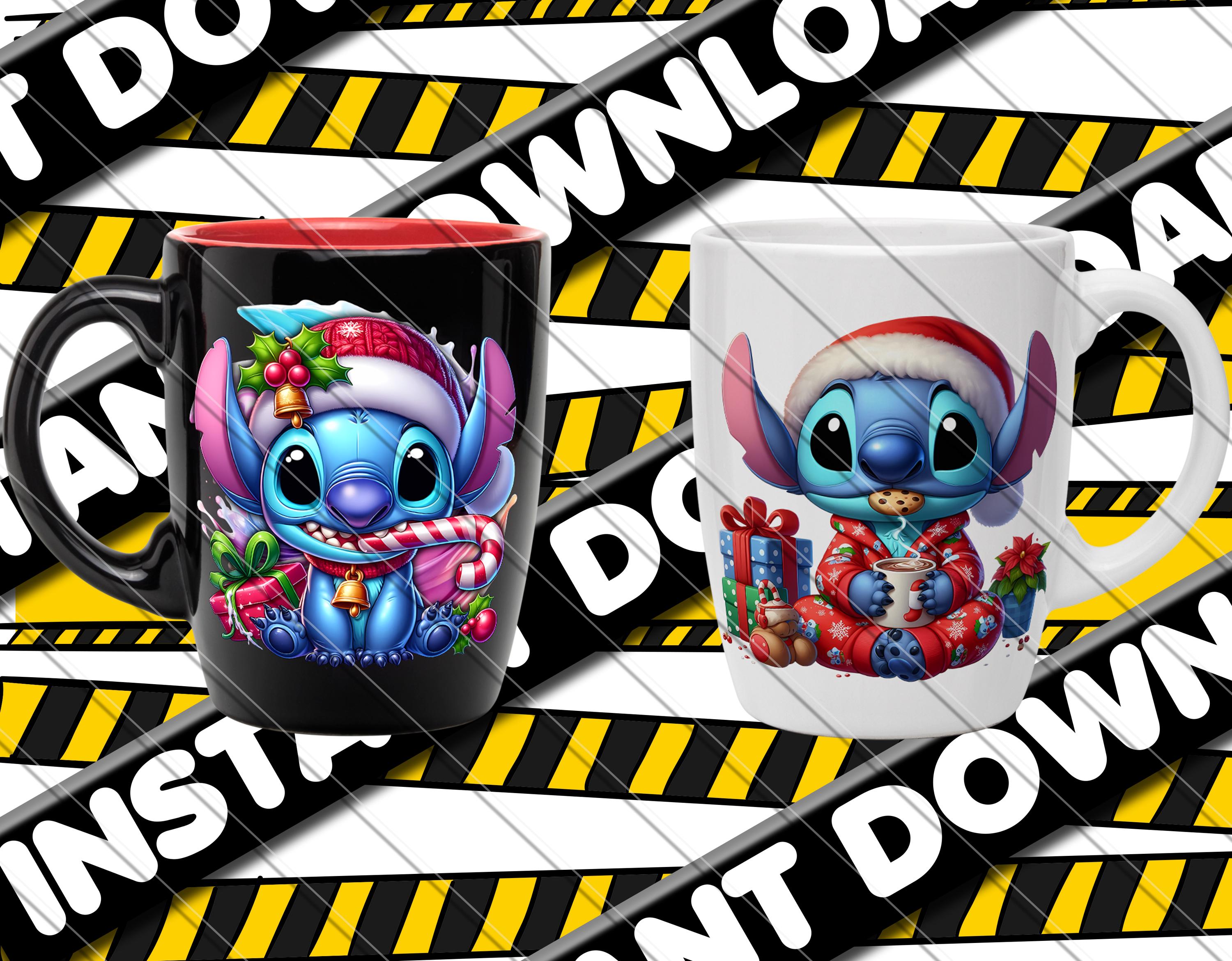 Stitch Christmas PNG Bundle: Transparent Clipart (digital Download) - Etsy
