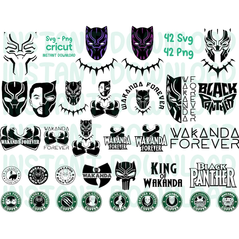 Rip Black Panther - Etsy
