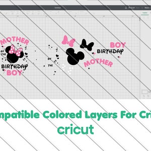Mickey Mouse Birthday Boy Family SVG PNG Bundle (digital Download) - Etsy